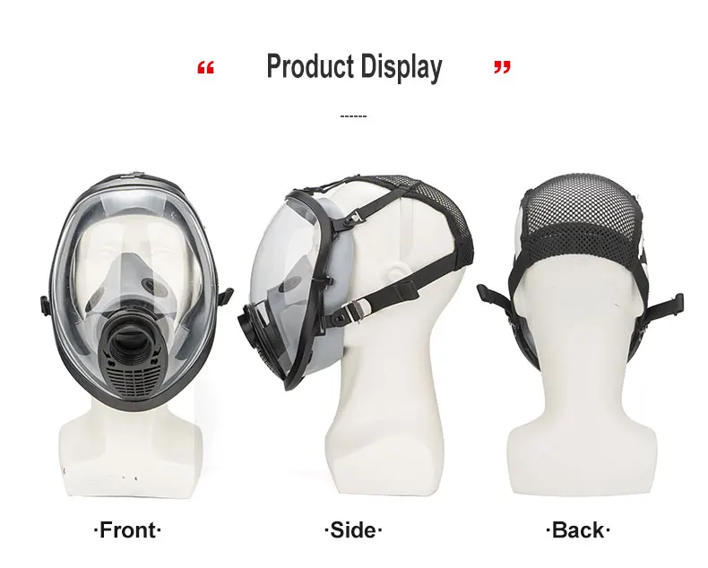 Portable Air Supplied Breathing Apparatus Custom Reusable Full Face ...