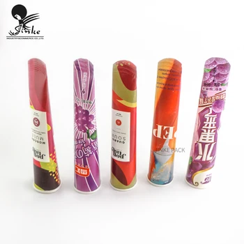 Customized Design Disposable Ice Cream Paper Popsicle Squeeze Calippo ...