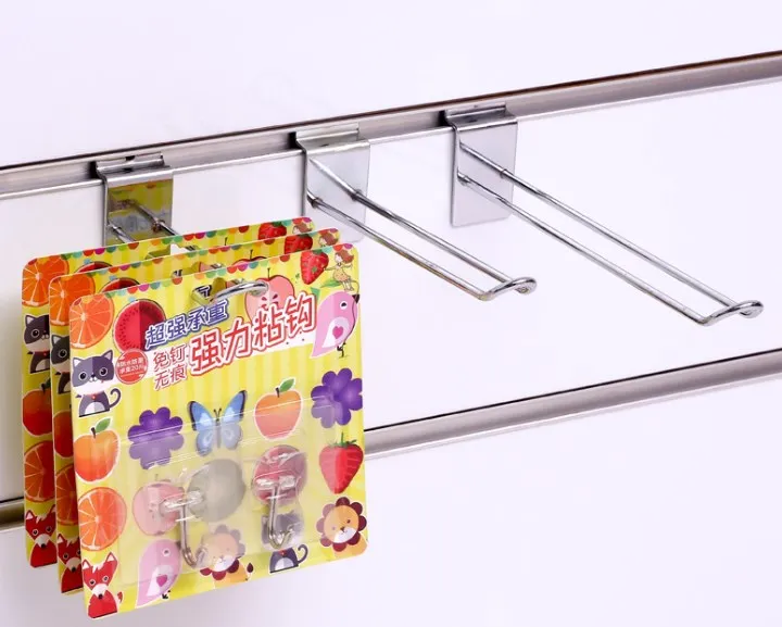 BX-1558 Slatwall Merchandising Pegboard Hook With Price Tag, Hot Sale ...