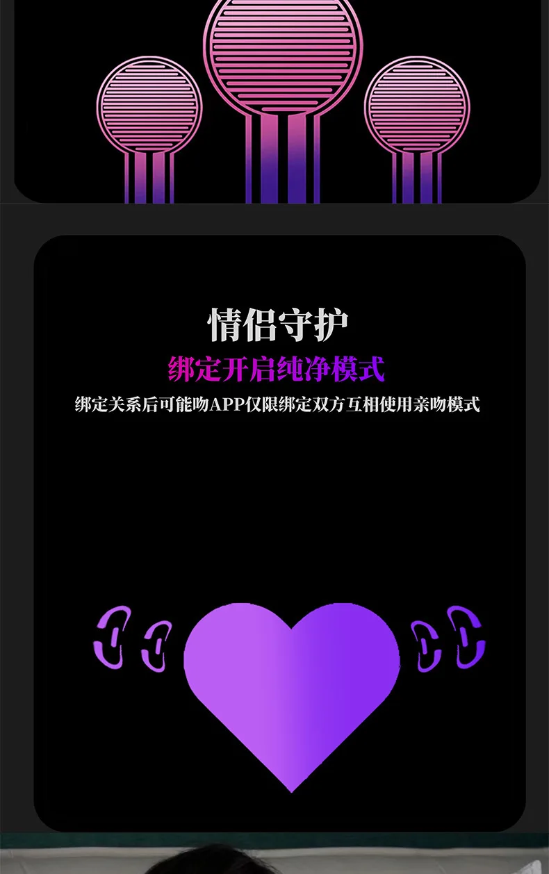 Remote Kiss Long Distance Kissing Device Young Couple Kissing Via A ...