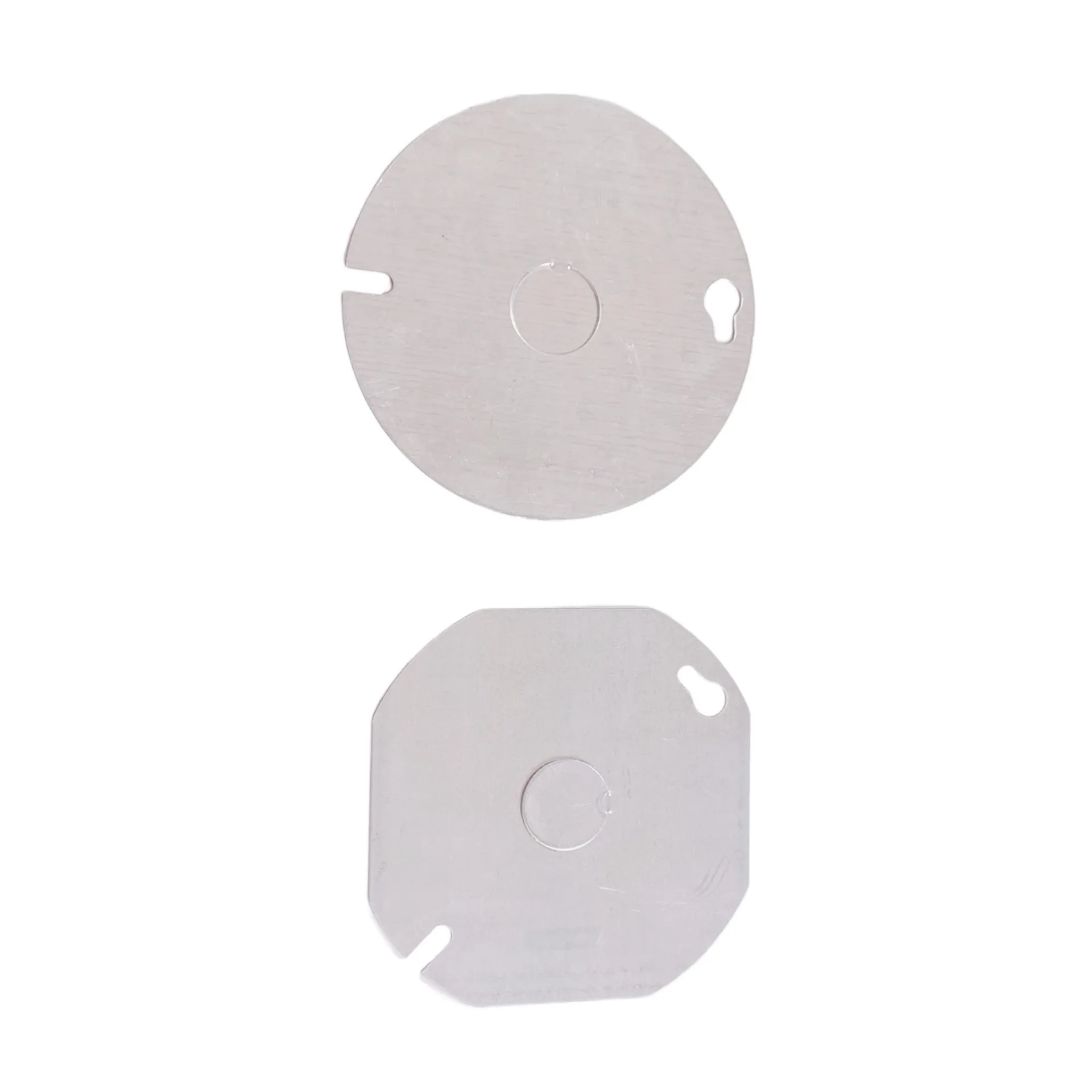 Galvanized Steel Outlet Box Cover Octagon Flat Blank 54c6 Fit 4 ...