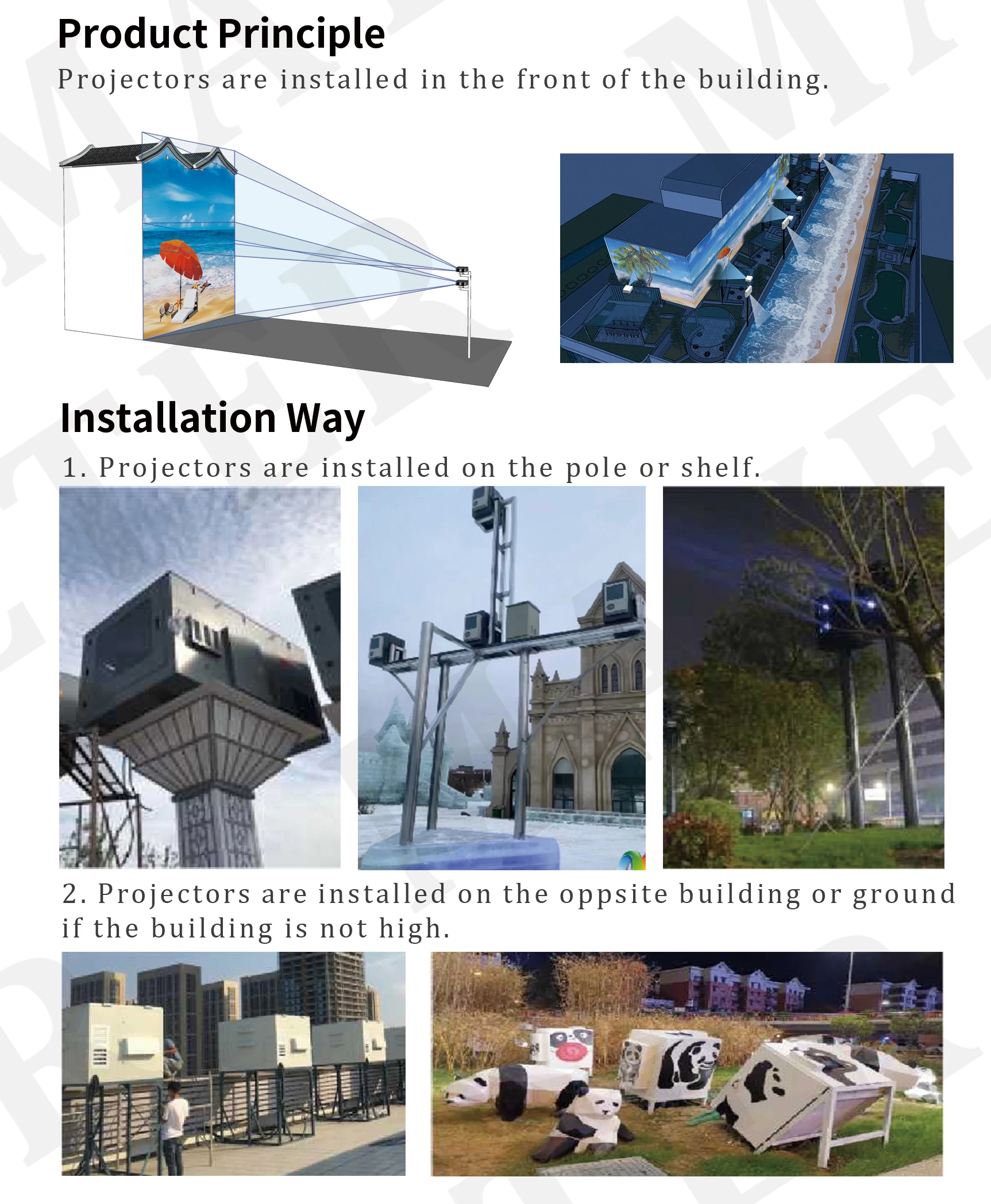 3D Mapping on Building - Dynamic Outdoor Projection System