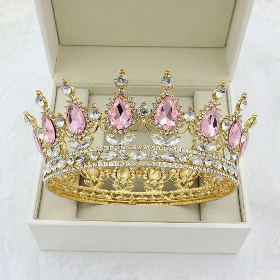 Wholesale Crowns and Copper Bridal Princess Crowns