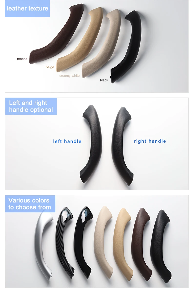 Interior Door Pull Handle Outer Cover Trim Replacement Accessories ...