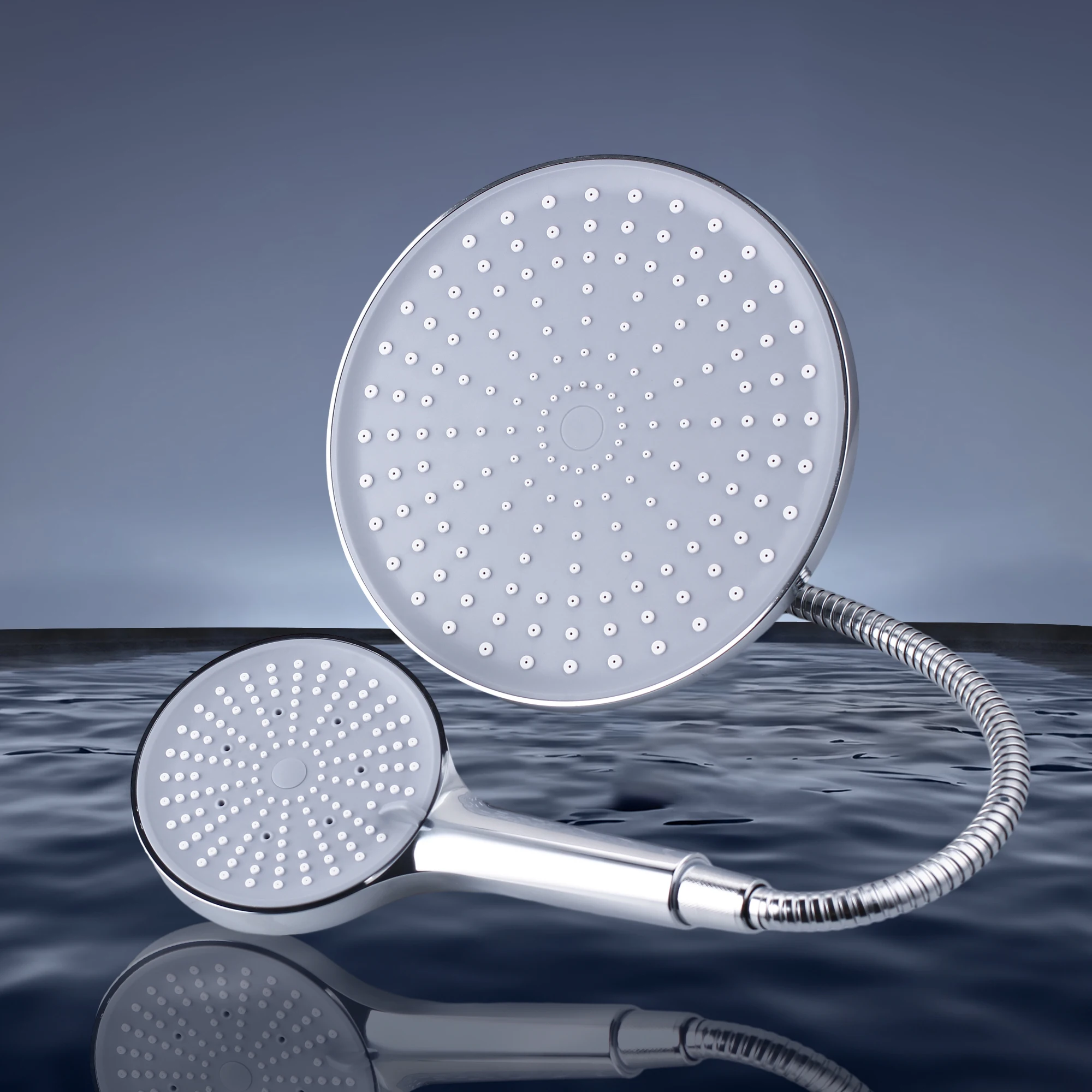High Pressure Nordic Rain Modern Waterfall Shower System Set With ...
