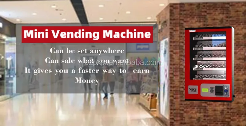 Automatic Self Service Cigarette Tissue Snack Vend Machine