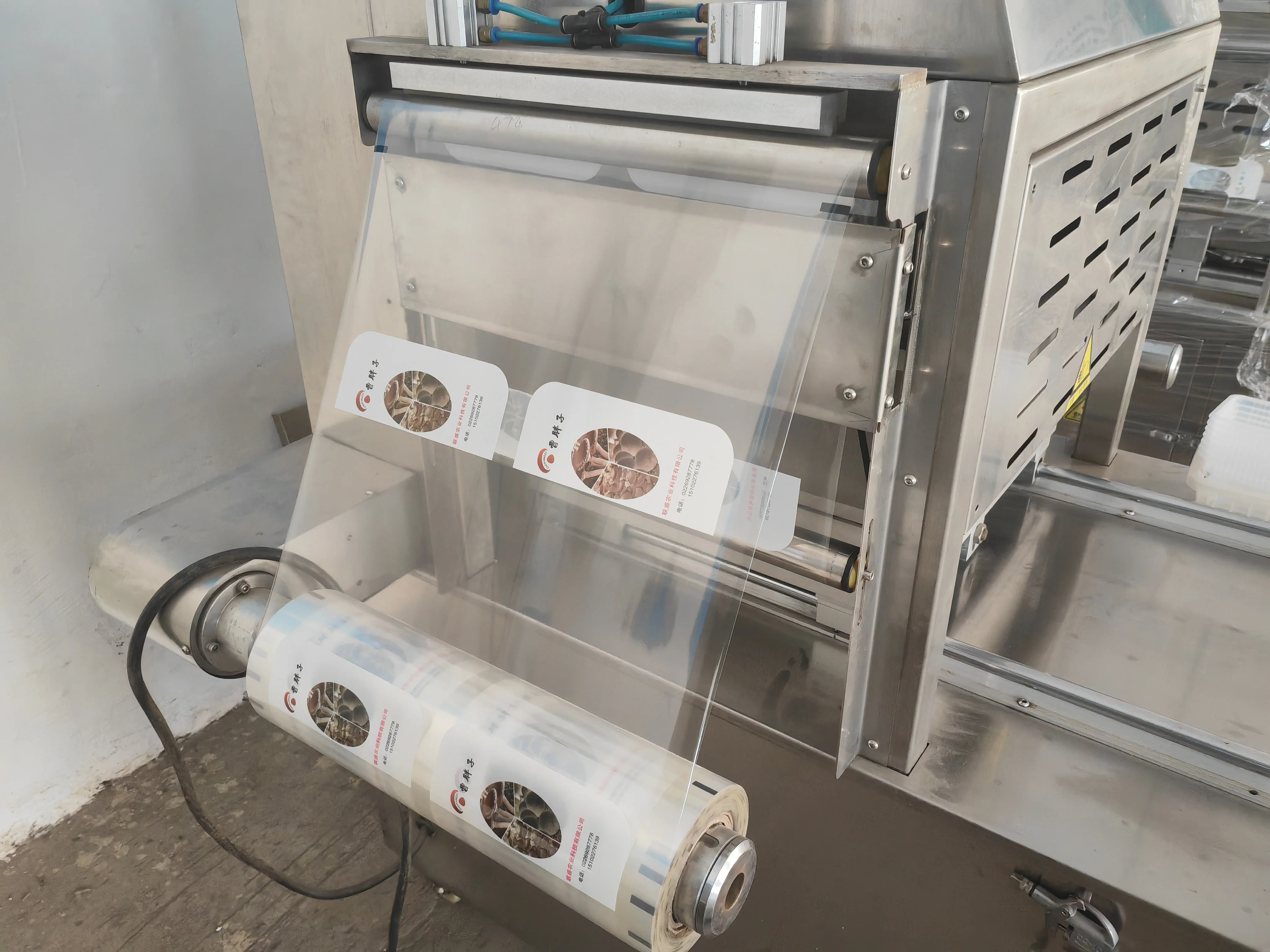 Modified Atmosphere Packaging Machine Sandwich Tray Vacuum Nitrogen ...