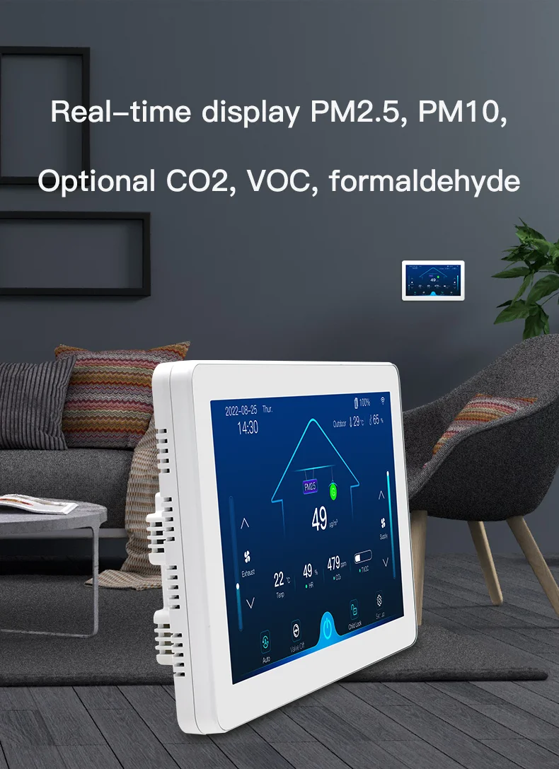 Smart Home HVAC Controller - Efficient Air Quality Management