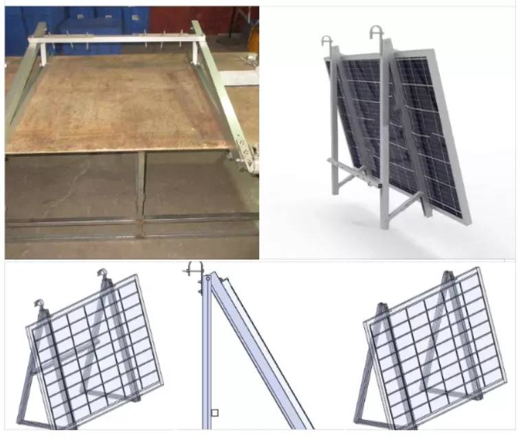 Oem Complete Kit Solar Photovoltaic Panels Balcony Triangle Solar Panel ...