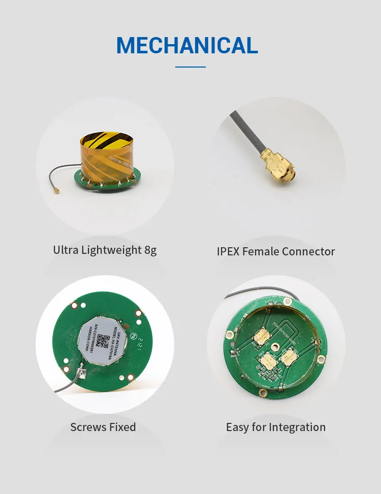 Harxon Four Arm GNSS Antenna - High Gain Quadrifilar Helix