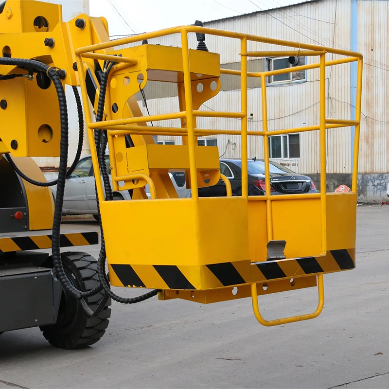 12m Telescopic Cherry Picker - Safe and Efficient Aerial Lift