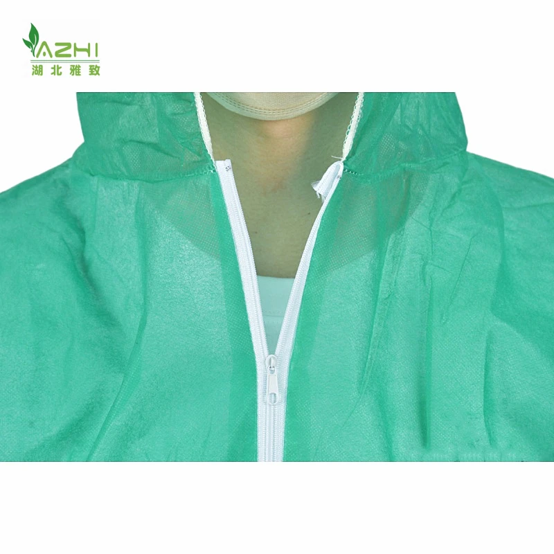 Yazhi Factory Medical Protective Clothing Coverall Suit Disposable ...