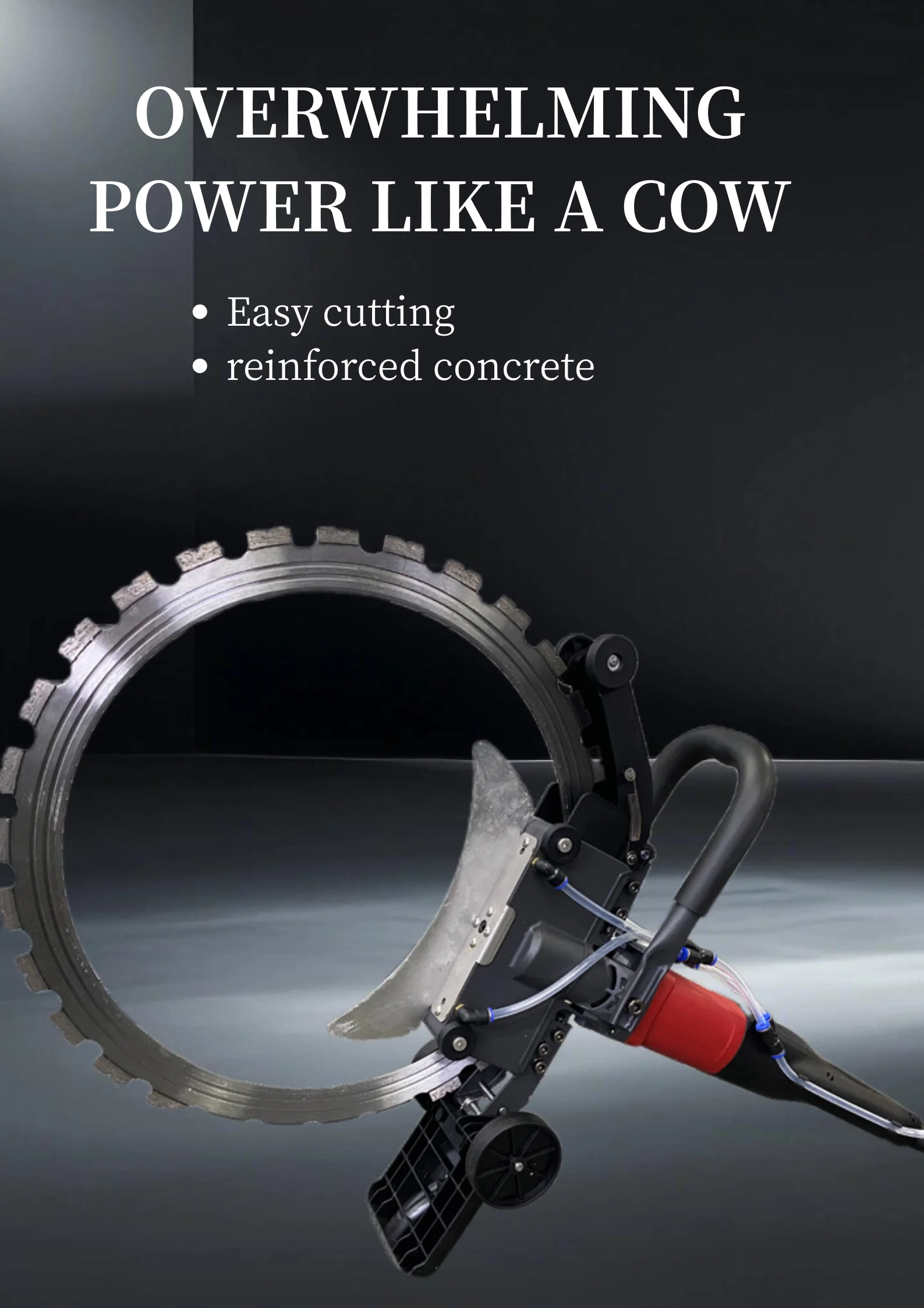 Portable Handheld Concrete Cutter - High Efficiency Wall Cutting