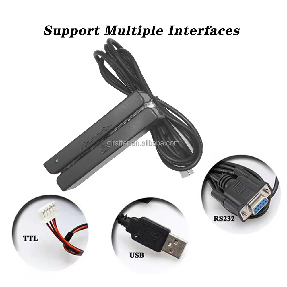 Usb/rs232/keyboard Id Serial Port Rfid Reader MSR Usb Port| Alibaba.com
