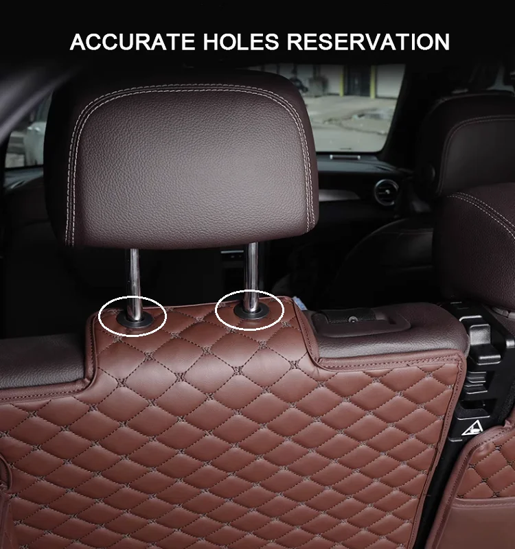 Synthetic Car Seat Embroidery PVC Sponge Leather Quilted