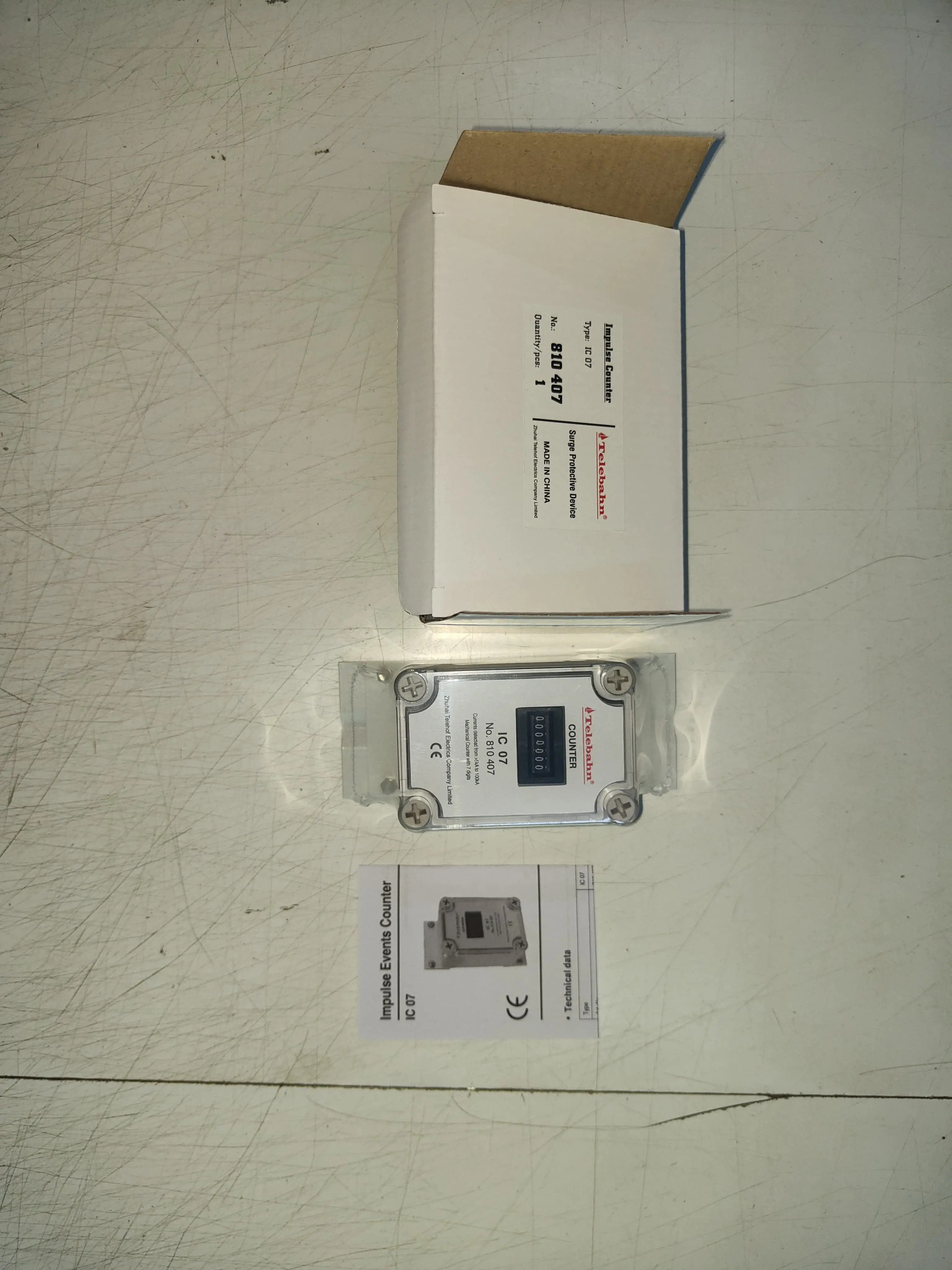 Surge Counter Outdoor Spd Ip65 Lightning Protector 0-9999999 7 Digits ...