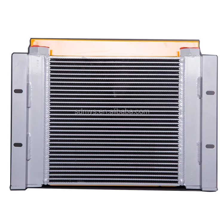 Aluminum Hydraulic Oil Radiator Heat Exchanger Oil Radiator Hydraulic ...