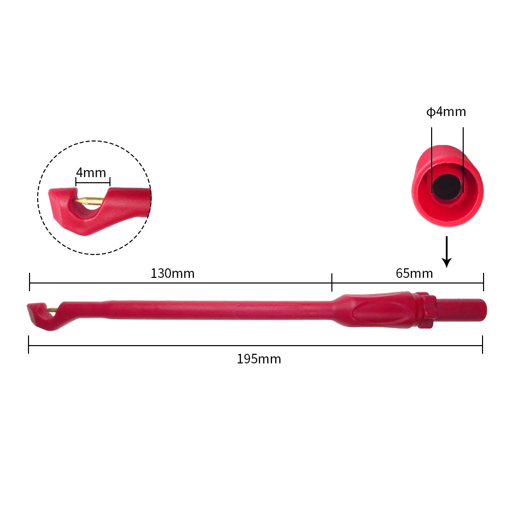 Cleqee P30036A Safety Wire-Piercing Probes - Non-Destructive Test Tools