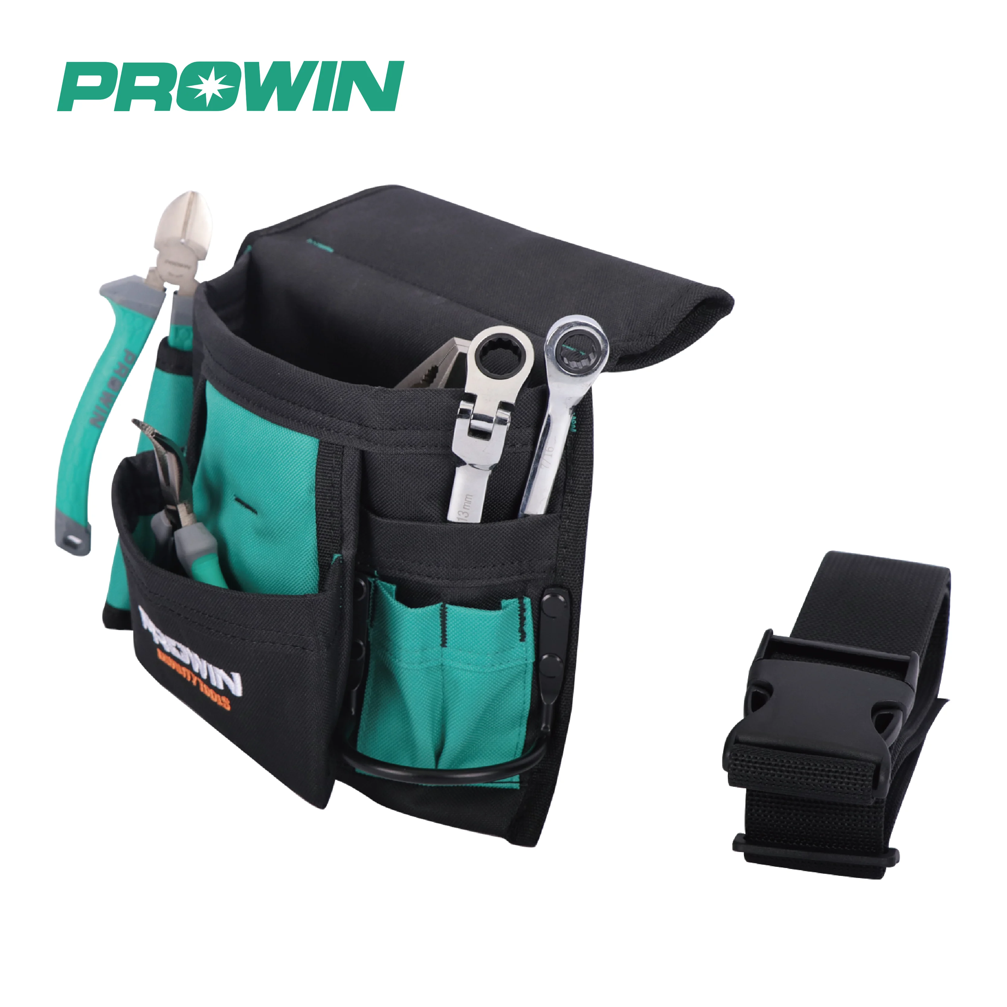 Oxford Small Tool Belt Pouch Organizer Multiple Pockets Utility Tool ...