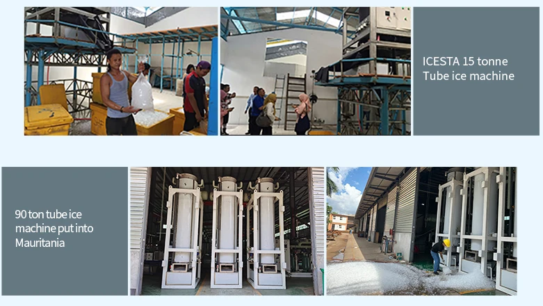 ICESTA Automatic High Reliable Edible Solid Tube Ice Cube