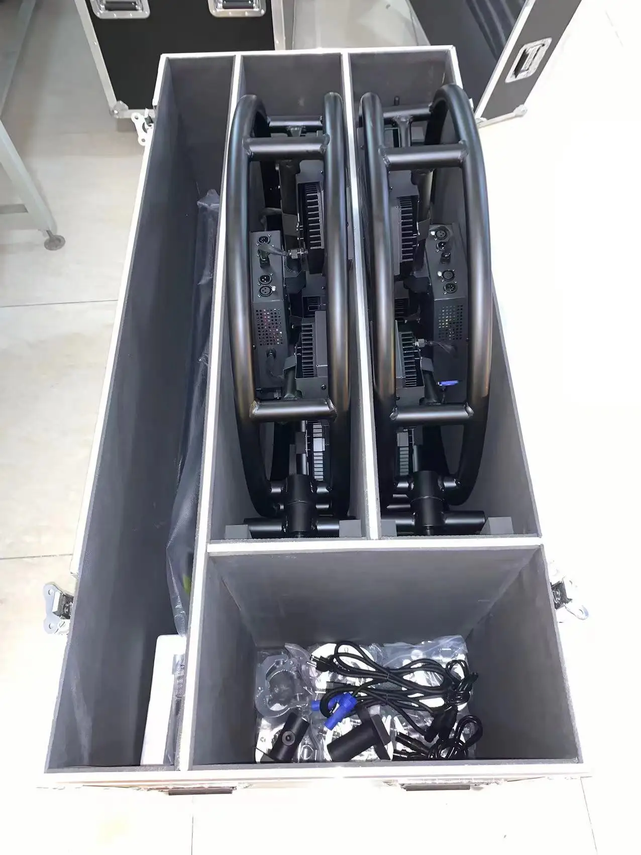 Tiitee P1retro Stage Light Rgb 7pcs 60w Cob Blinder Vintage Strobe Led ...