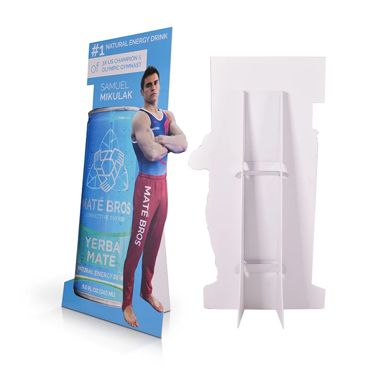 Custom Cardboard Carton Floor Standee Lifesize Human Shape Cutouts ...