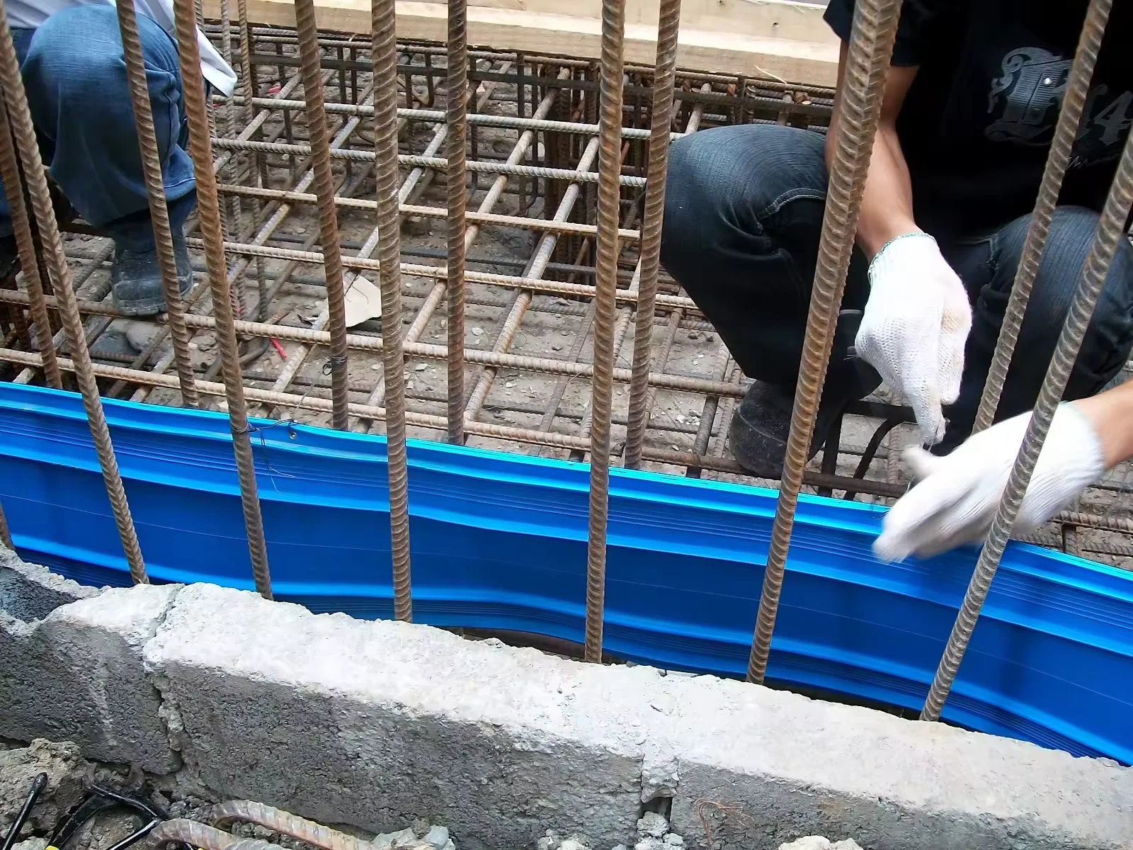 Buried Steel Edge WaterStop Belt From China Water Stop Supplier for ...