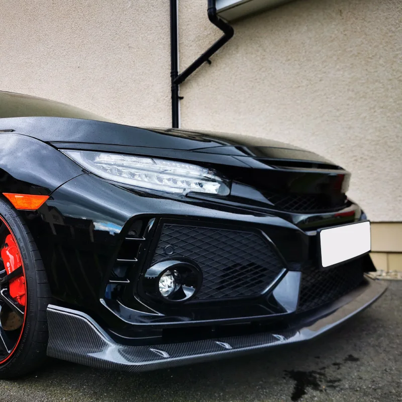 OEM Carbon Fiber Type R FK8 Front Lip for Honda Civic
