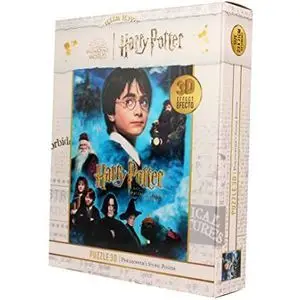 For Harry Potter Lenticular 3D Puzzle 100 Pieces Philosopher's Stone 20 ...
