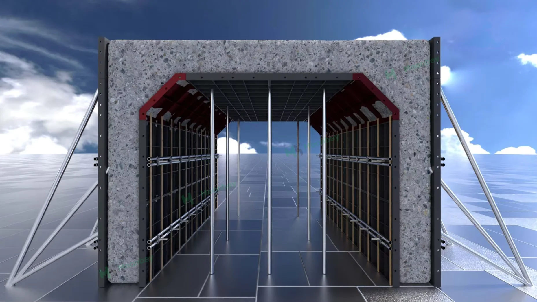 Moonbay Plastic Formwork - Efficient Construction Solutions