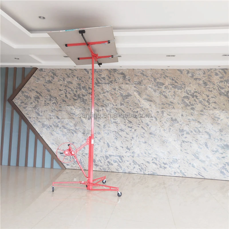 Ceiling Drywall Lifter Drywall Panel Hoist 150LBS Heavy Duty Drywall ...