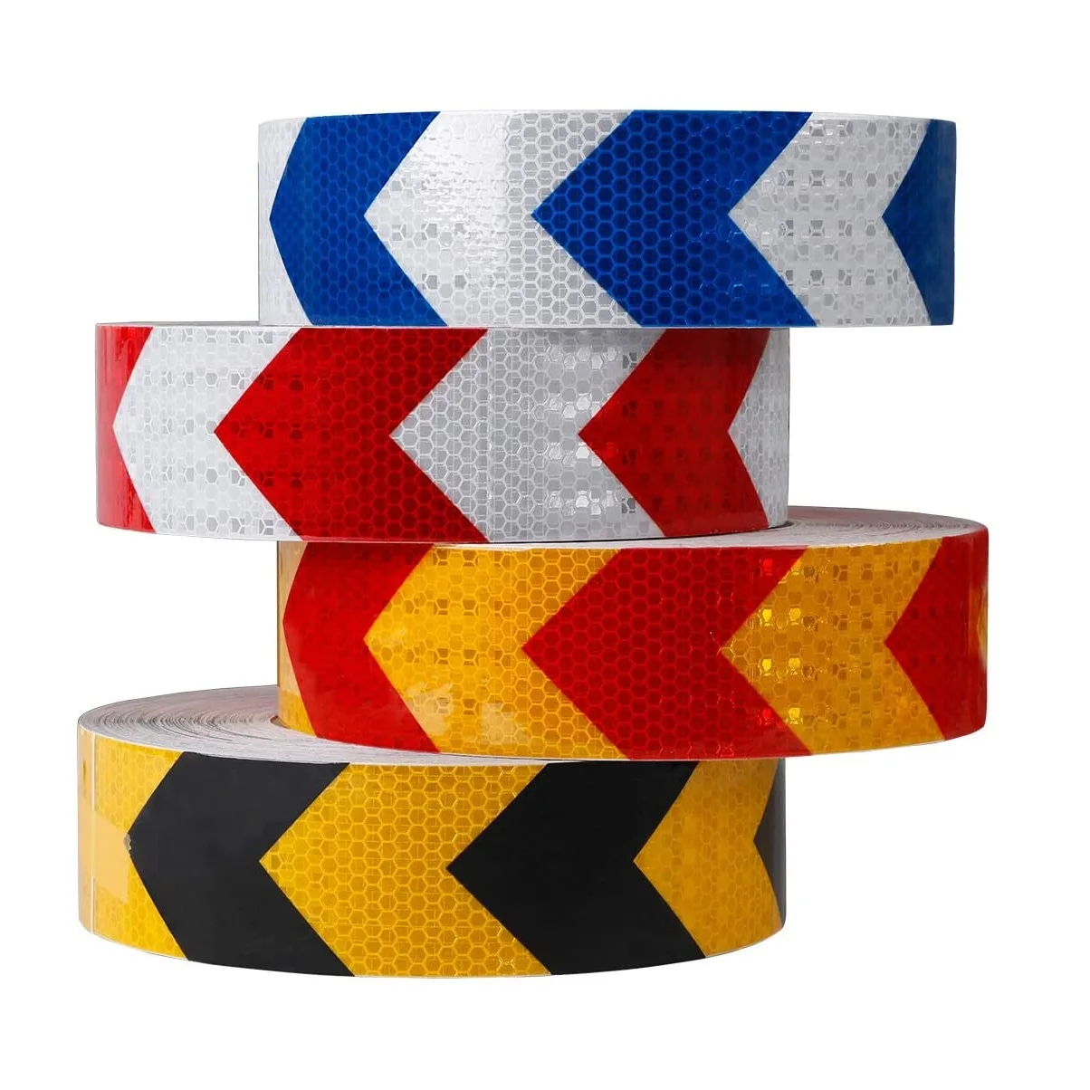 reflective ARROW PICTORIAL black yellow direction sign tape| Alibaba.com