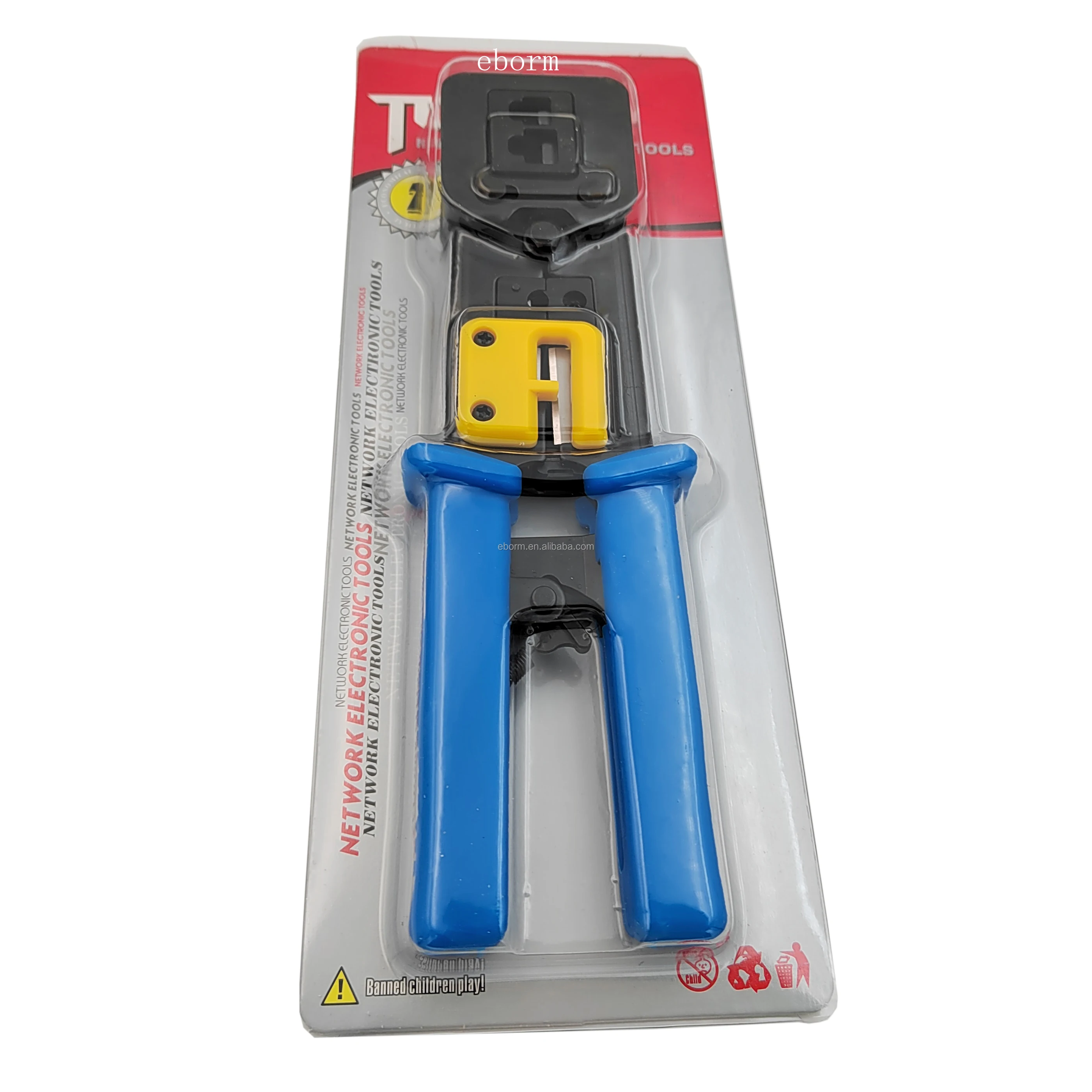 Ez-rj45 Crimp Tool For 6p/rj11 And 8p/rj45 Crimp Cut Strip Tool ...