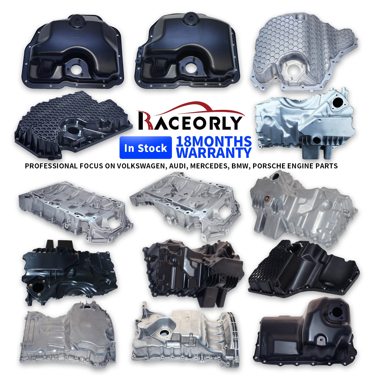 Oil Pan for BMW Mercedes-Benz 271 270 B9 2.0T - Raceorly