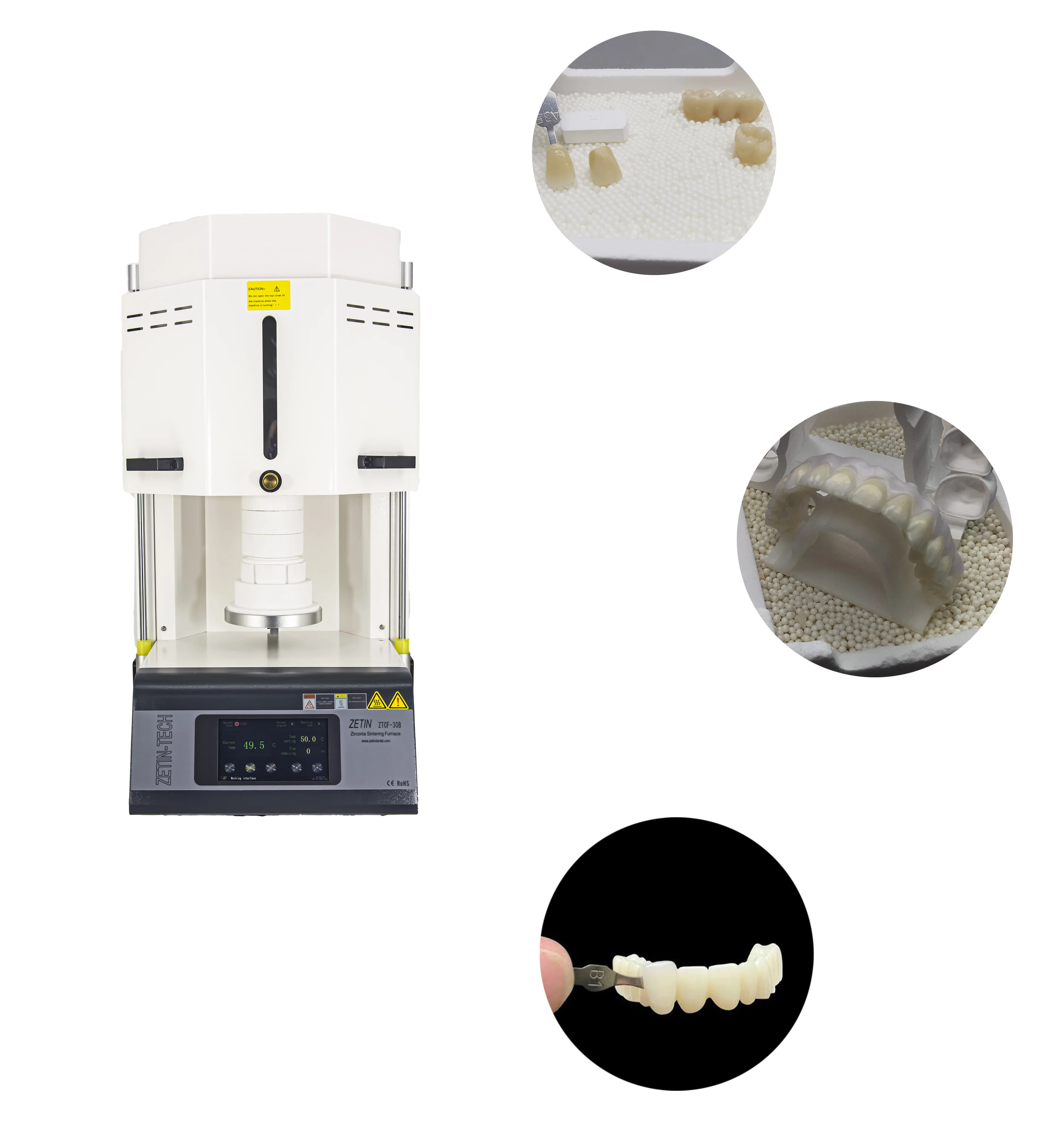 Zetin 30B Plus Dental Zirconia Furnace - Efficient Sintering