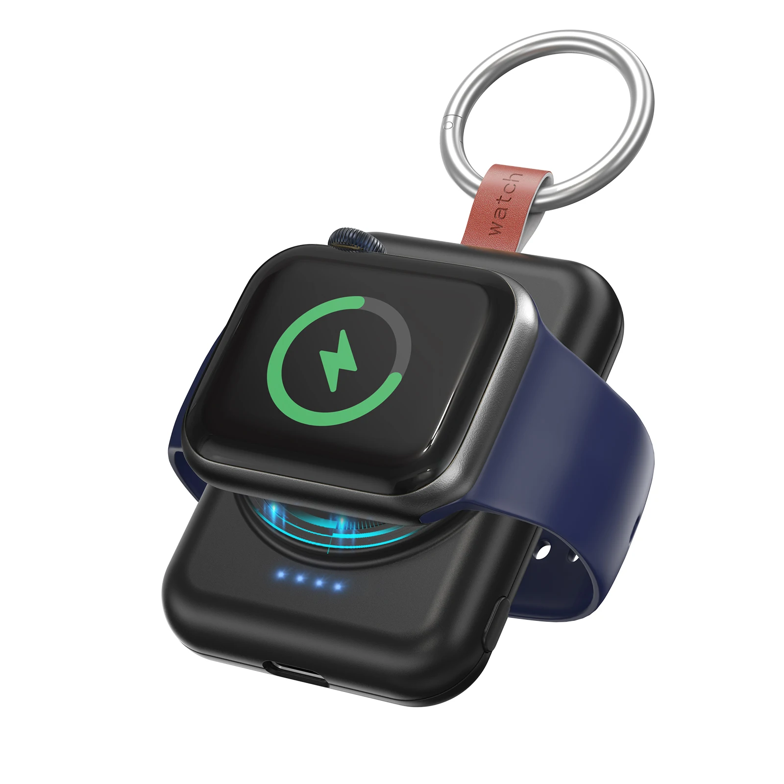 2023 Portable Wireless Magnetic Type Usb C Mini Keychain Smart Watch ...