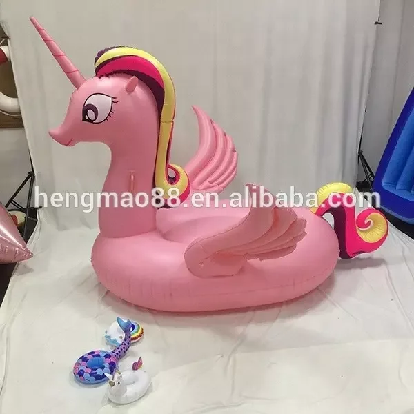 Direct Factory Sale Cute Pink Unicorn Inflatable Pool Float Mattress ...