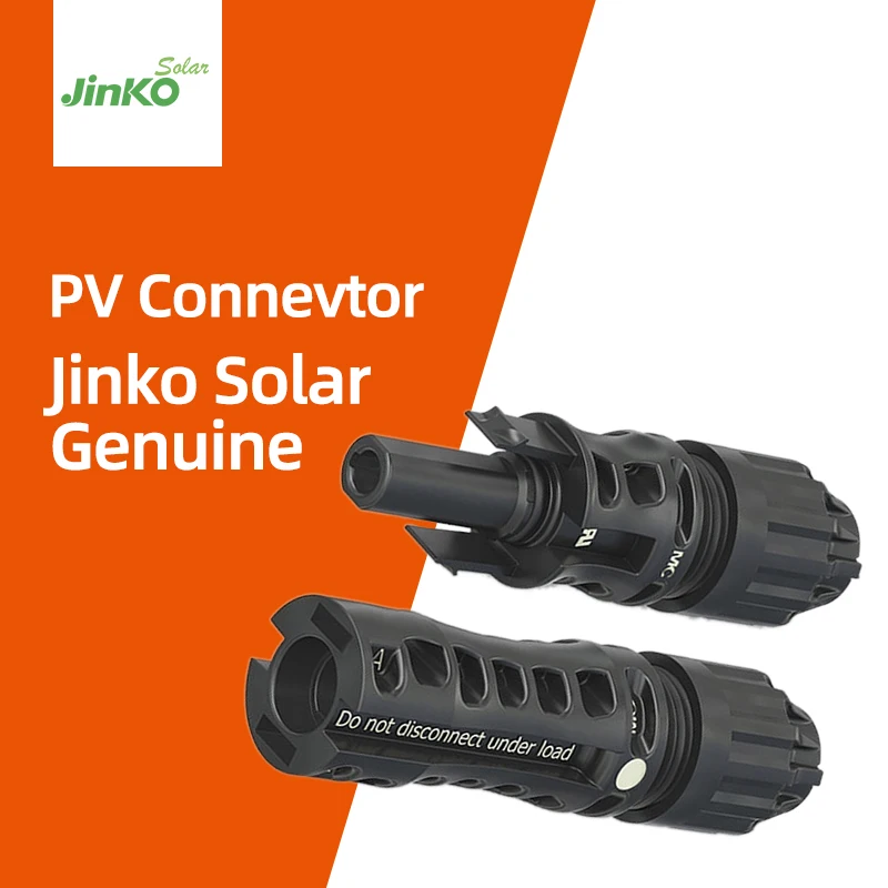 LONGI Canadian Solar Jinko Solar Panels connector MC4 T6 T4 QC4.10 solar Cable wire PV connector ...
