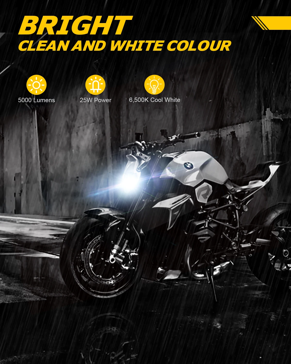 Novsight Mini H4 Led H7 Motorcycle Laser Headlight Bulbs Led Headlight ...