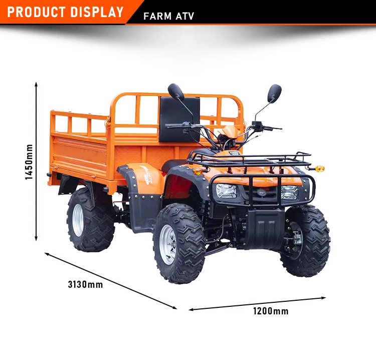 Multifunctional Mini Farm ATV 4X4 - Ideal for Rescue & Patrol
