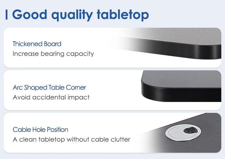 2DF3 Electric Smart Table - Ergonomic Height Adjustable Desk