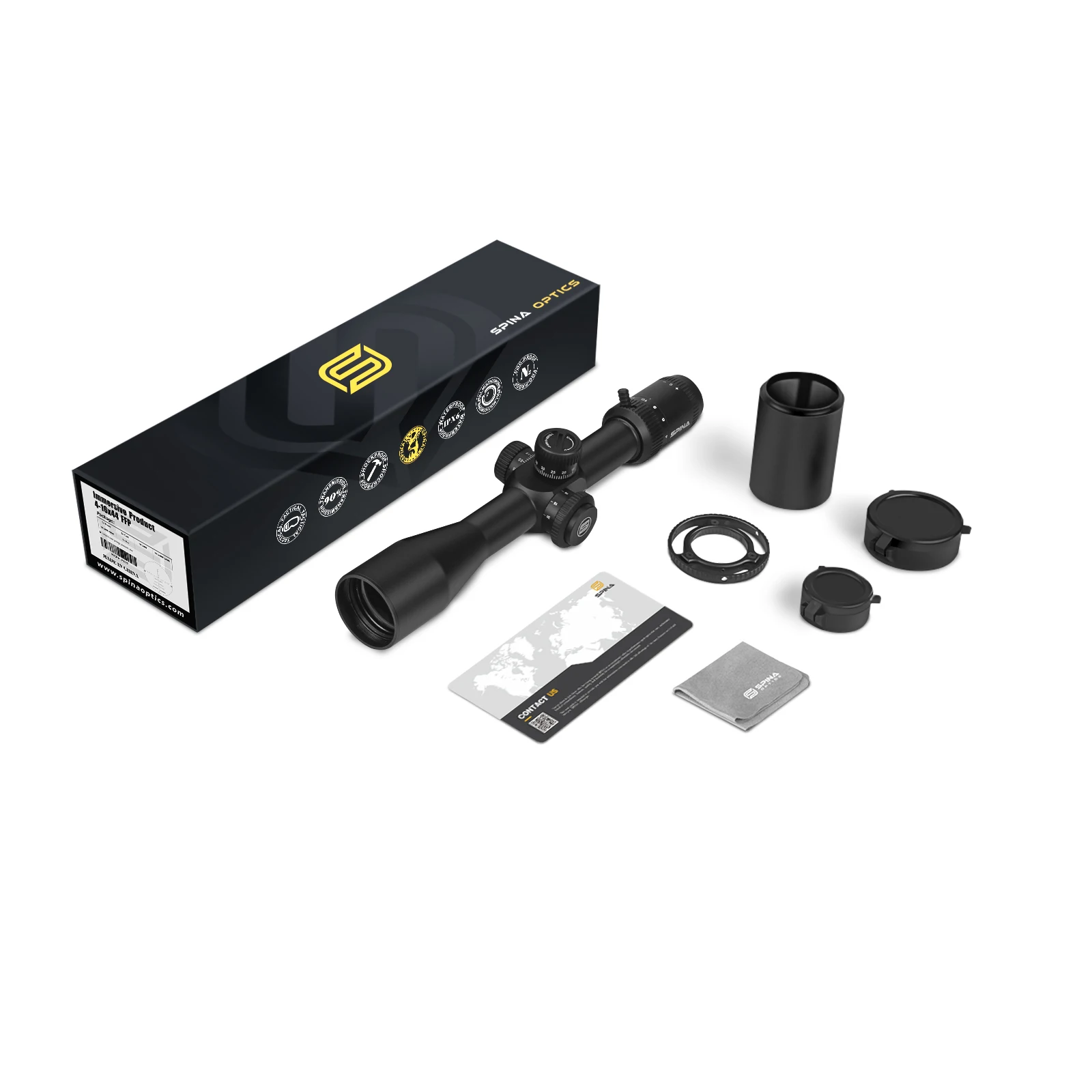 4-16x44 Ffp Scopes For Hunting Side Focus Oem Reticle Illuminated ...