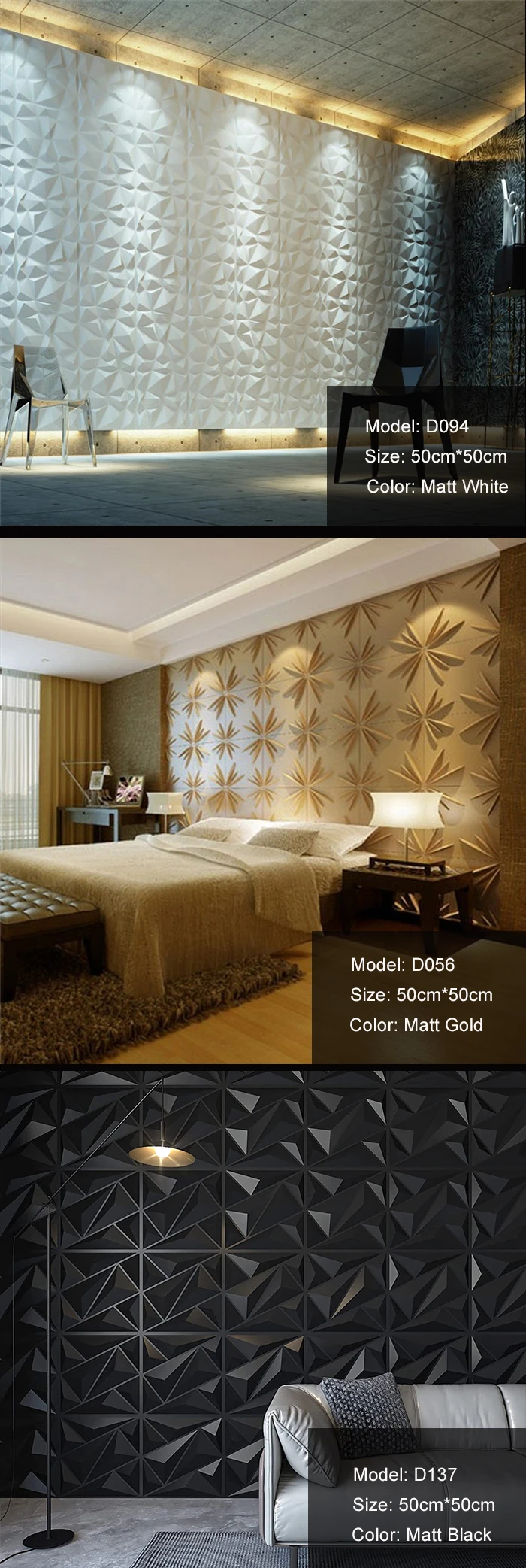 3D PVC Wall Panels - Stylish & Functional Decor Solutions