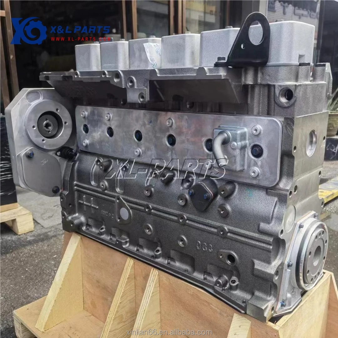 Cummins 6bt5.9 Diesel Engine Long Block 3944911 For Komatsu Pc200-7 ...