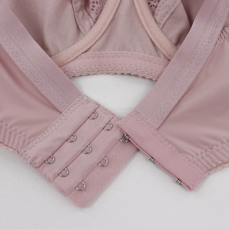 Rts Pure Color Bras Plus Size Bralette With Wire No Foam Brassiere 36e ...