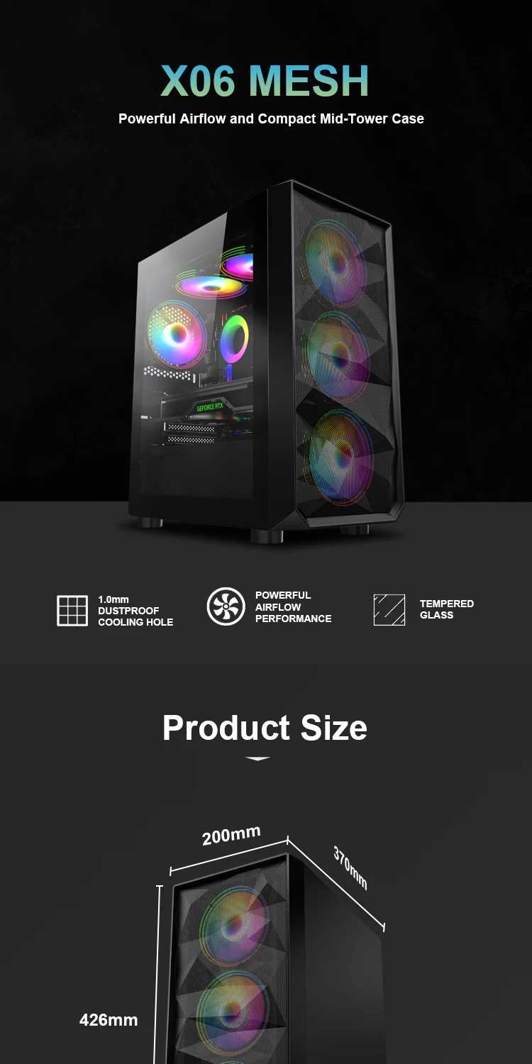 Mini Itx System Unit - Gaming PC with HDD SSD Gamer Desktop