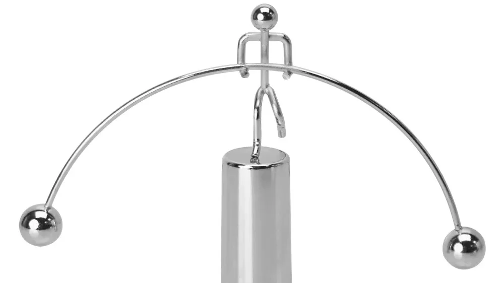 Steel Balance Physics Toys Weightlifter Kinetic Art Balance Toy ...