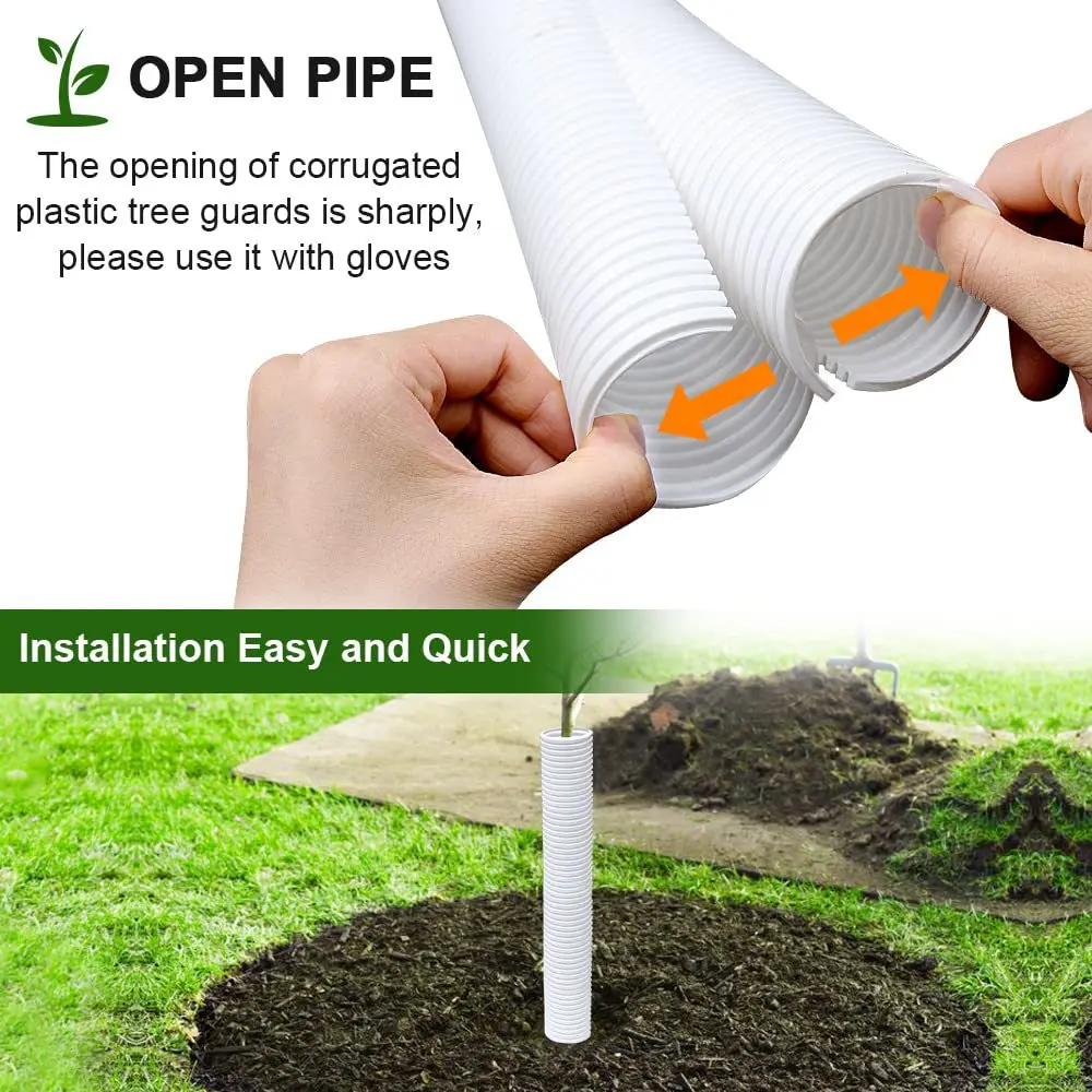 DD2302 Tree Guard Tubes - Protect Your Saplings from Deer