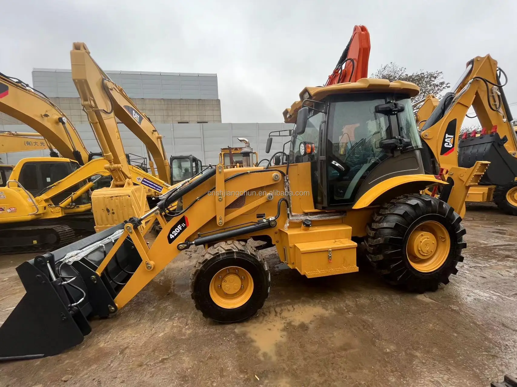 Hot Sale Backhoe Loader Cat 420f Loader Used Cheapcat 420f Retro Loader ...