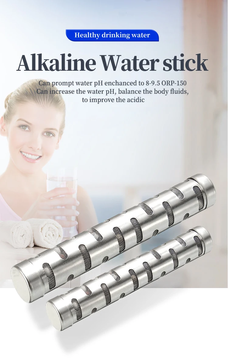 304 Stainless Steel Hydrogen Alkaline Drinking Water Stick Alkaline ...